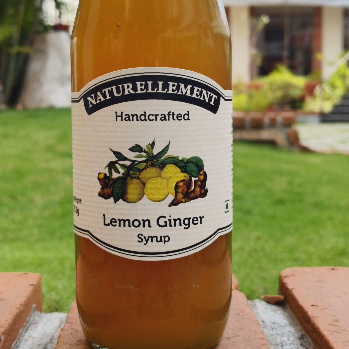 Naturellement Lemon Ginger Syrup Auroville – Aura Experience Store