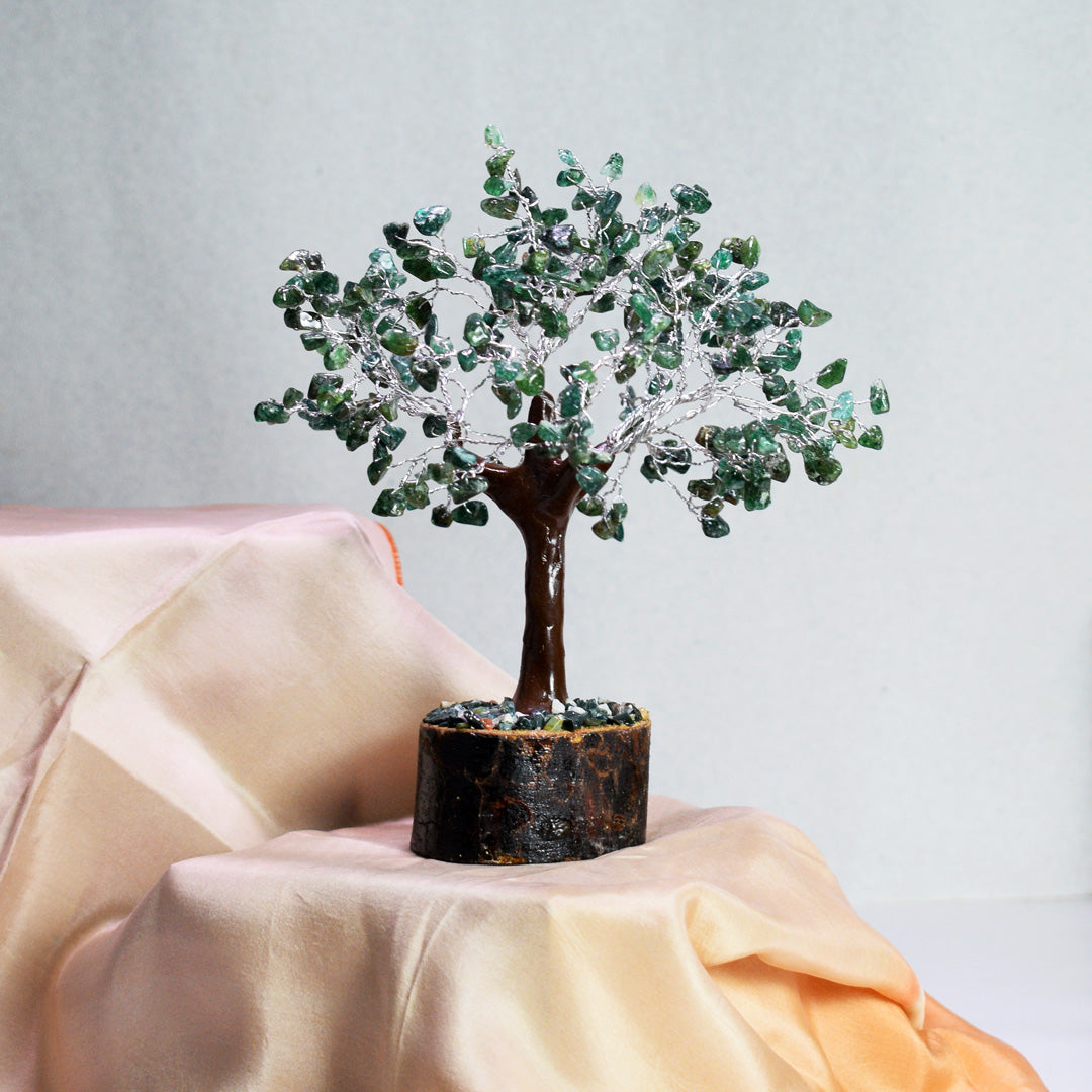 Handmade Wooden Jade crystal Tree Decor – Aura Experience Store