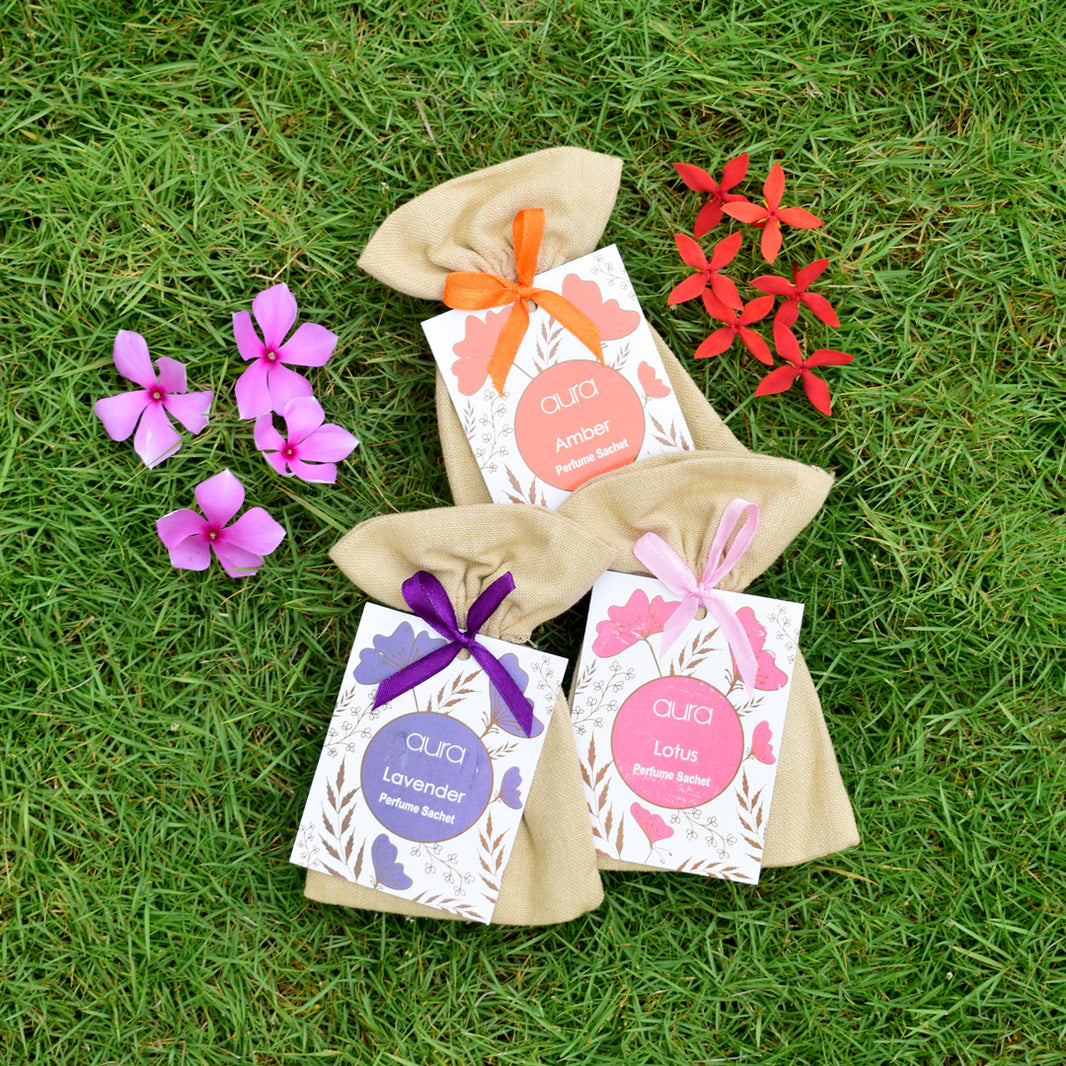 Perfume Sachets – Aura Experience Store