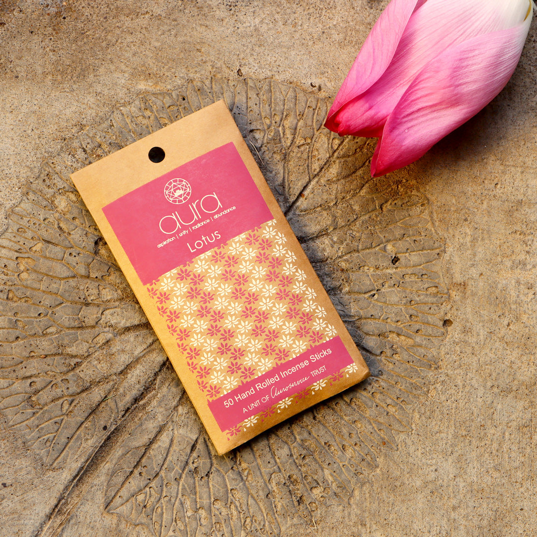 Hand Rolled Lotus Incense Sticks | Aura – Aura Experience Store